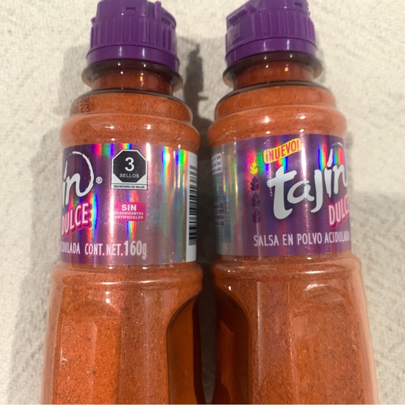 tajin | Other | Two 2 Chilitos Tajin Dulce Salsa En Polvo Para Botanas ...